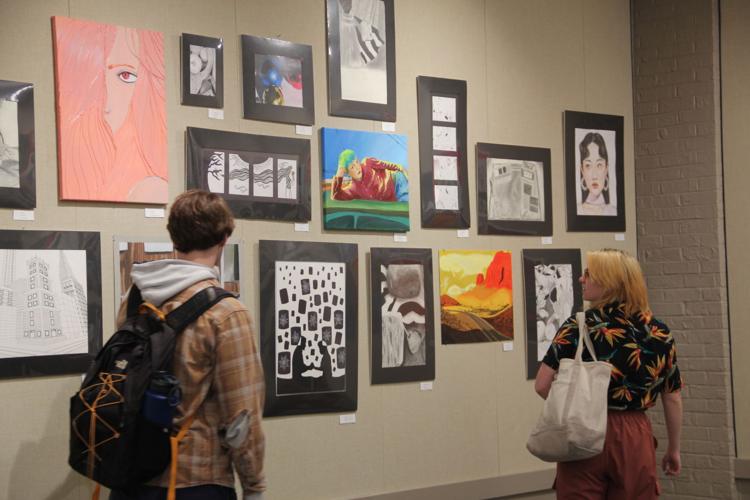 ICC student artwork featured in exhibit in newly-renovated W.O ...