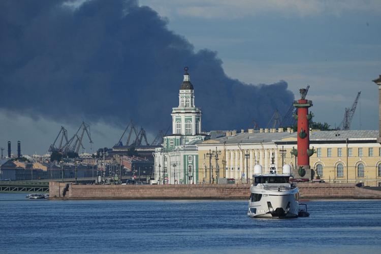Ukrainian drones hit St. Petersburg oil terminal ahead of 'Russian ...