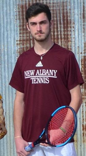 New Albany Tennis team works through trials | New Albany Gazette ...