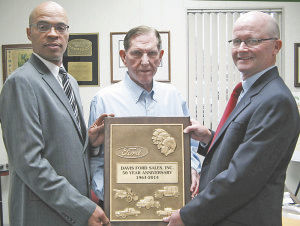 Car company recognizes Buster Davis' five decades of service | Business ...