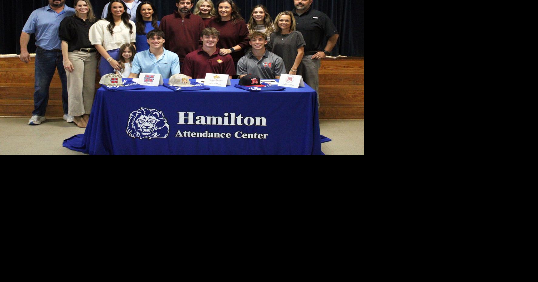Hamilton baseball trio signs to collegiate level | Sports | djournal.com