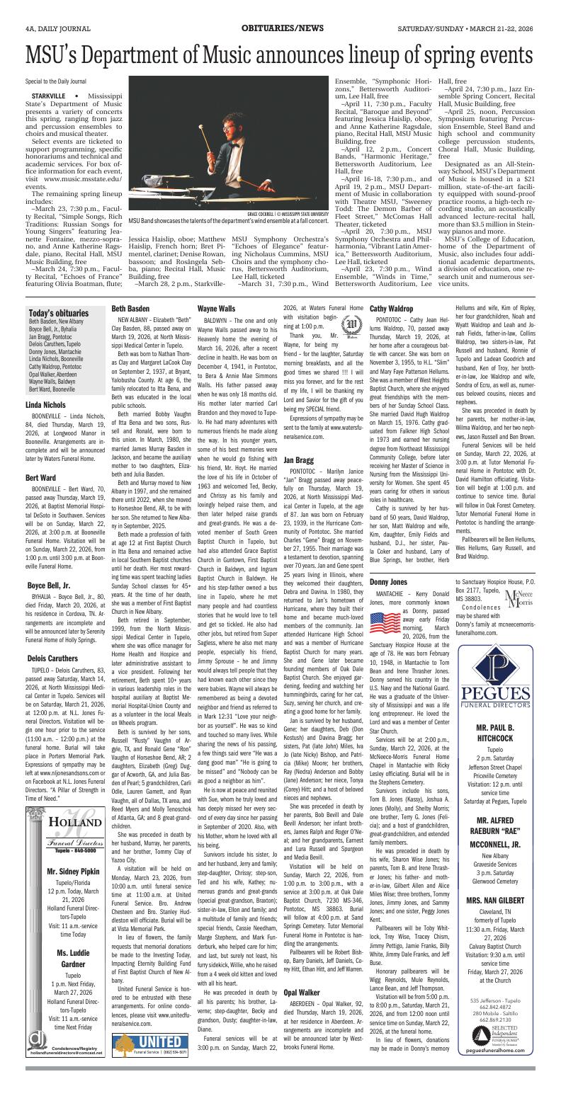 Page A4 | Daily Journal e-Edition | djournal.com