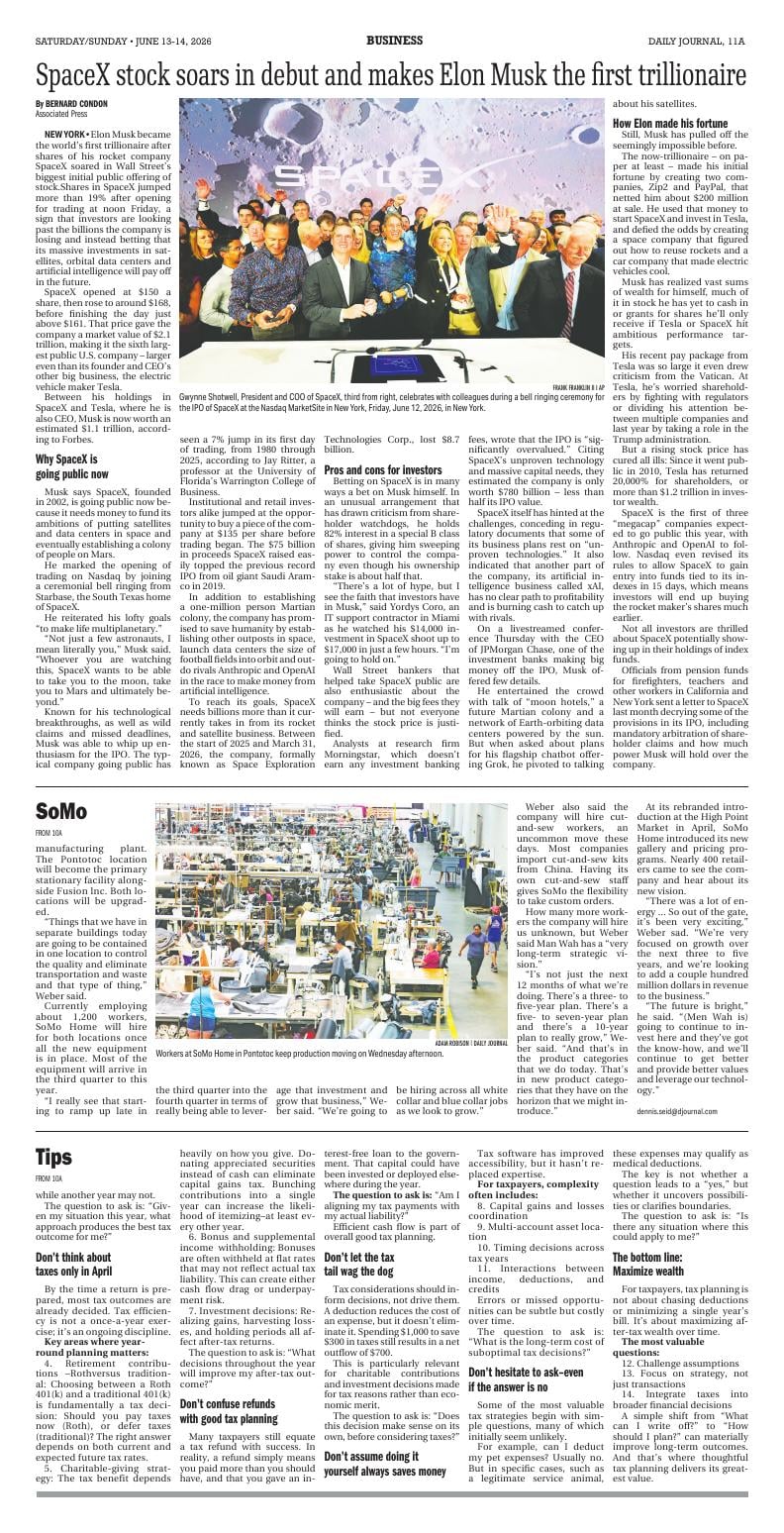 Page A11 | Daily Journal e-Edition | djournal.com
