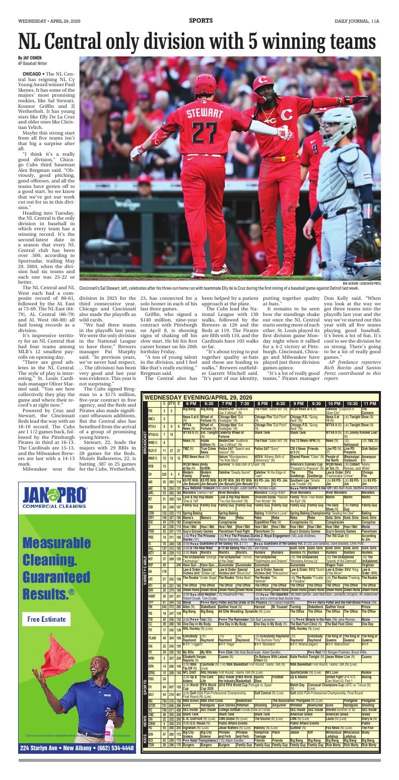 Page A11 | Daily Journal e-Edition | djournal.com