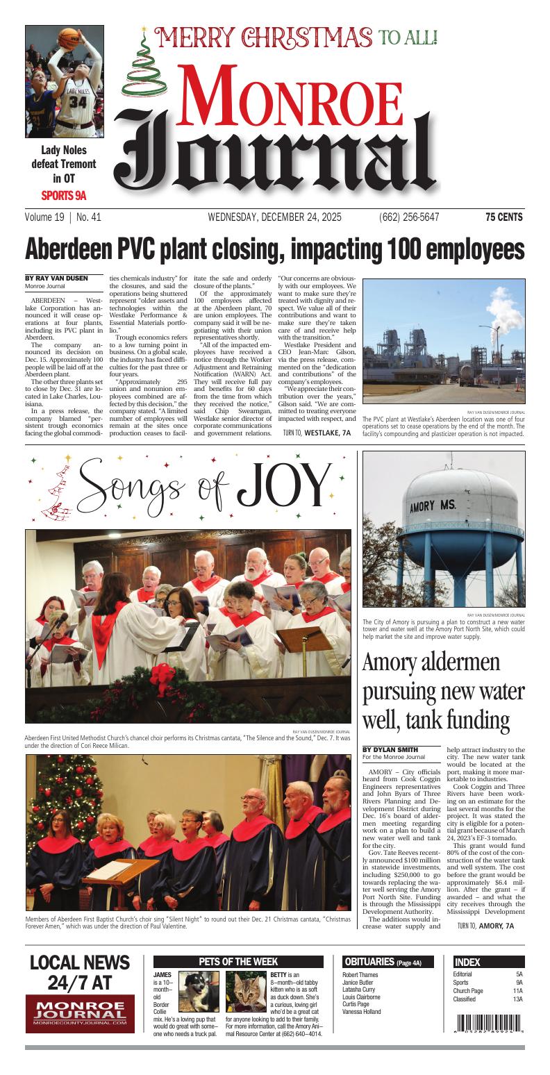 Page A001 | Monroe Journal e-Edition | djournal.com