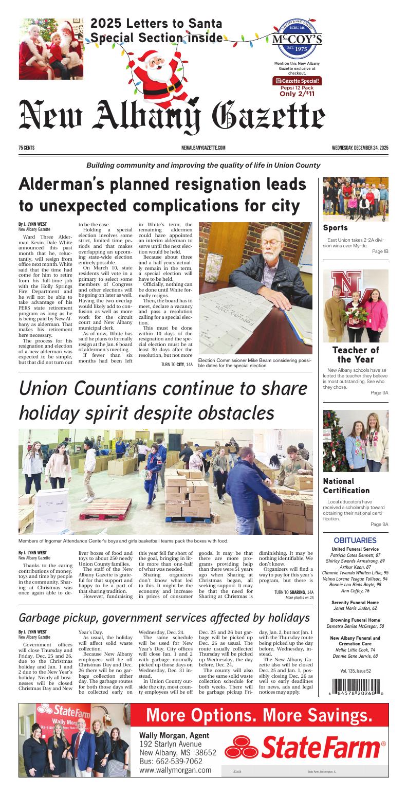 Page A001 | New Albany Gazette e-Edition | djournal.com