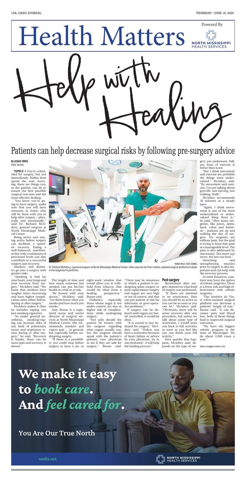 Page A16 | Daily Journal e-Edition | djournal.com