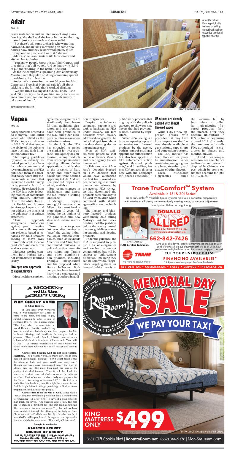 Page A11 | Daily Journal e-Edition | djournal.com