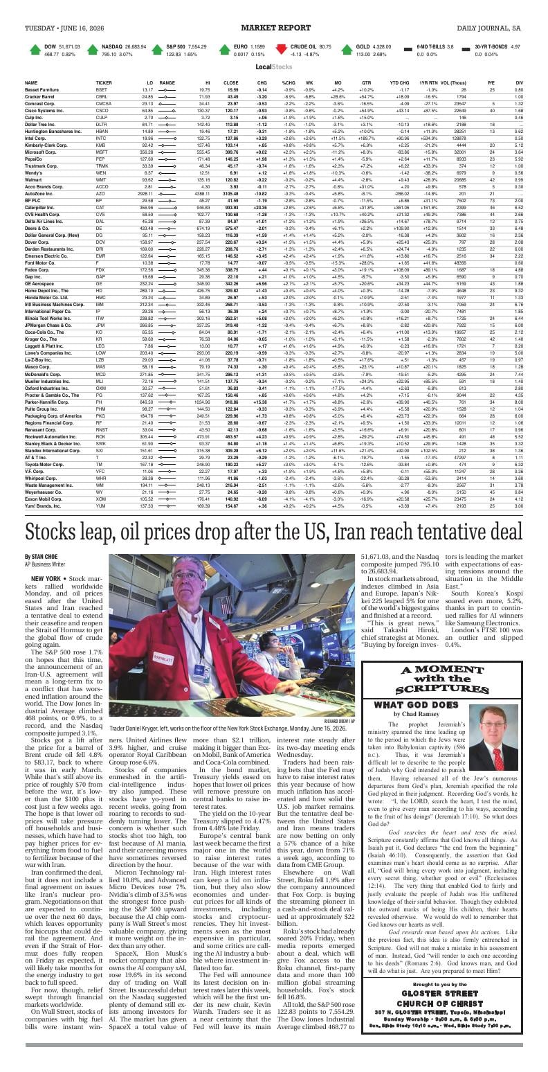 Page A5 | Daily Journal e-Edition | djournal.com