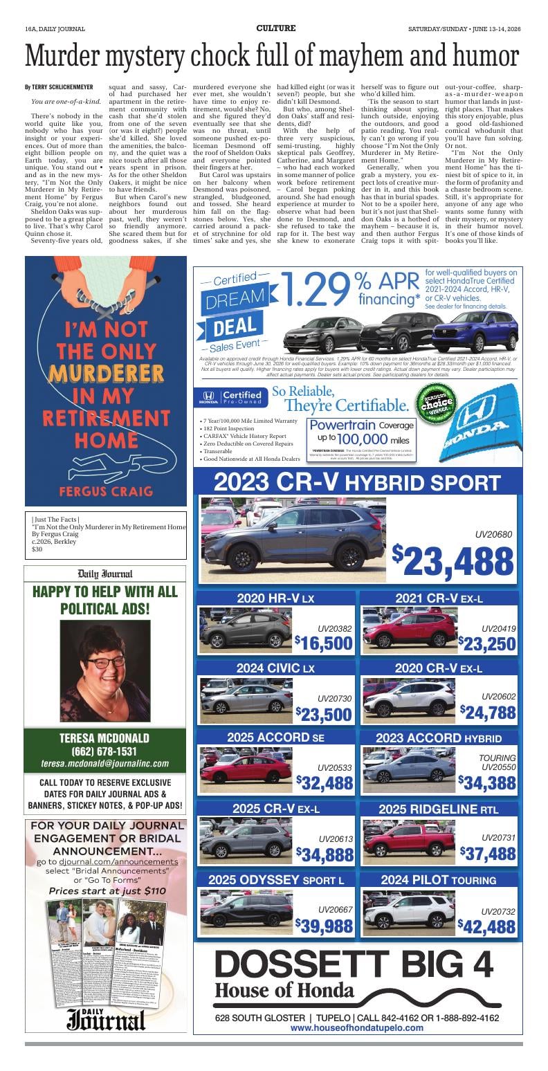 Page A16 | Daily Journal e-Edition | djournal.com