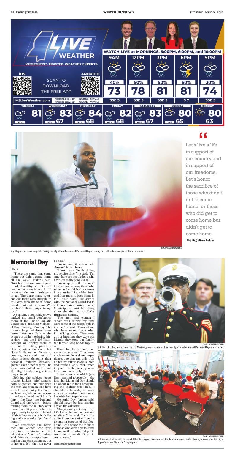 Page A2 | Daily Journal e-Edition | djournal.com