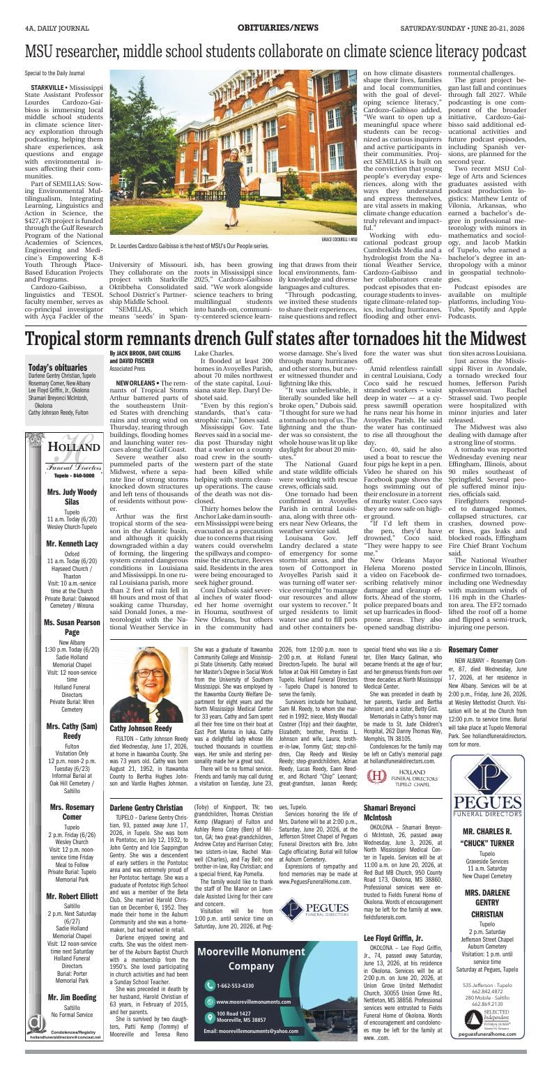Page A4 | Daily Journal e-Edition | djournal.com