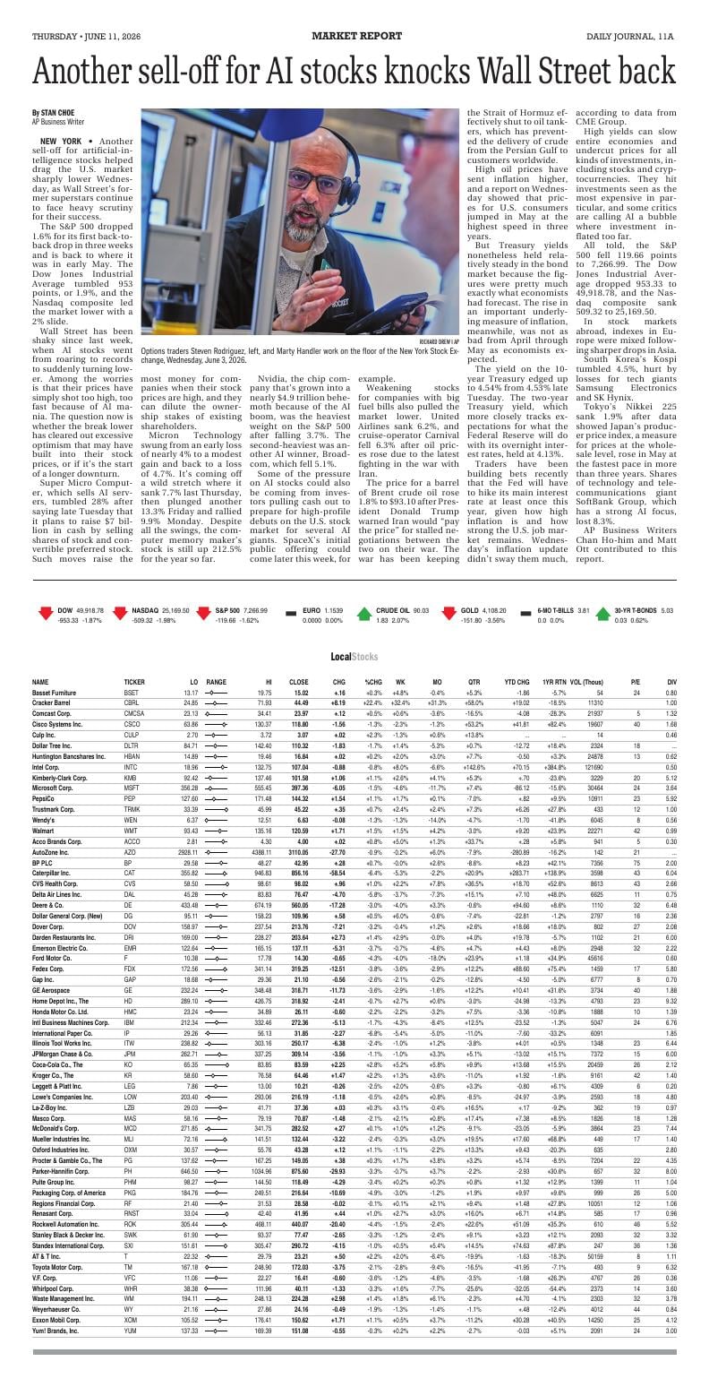 Page A11 | Daily Journal e-Edition | djournal.com