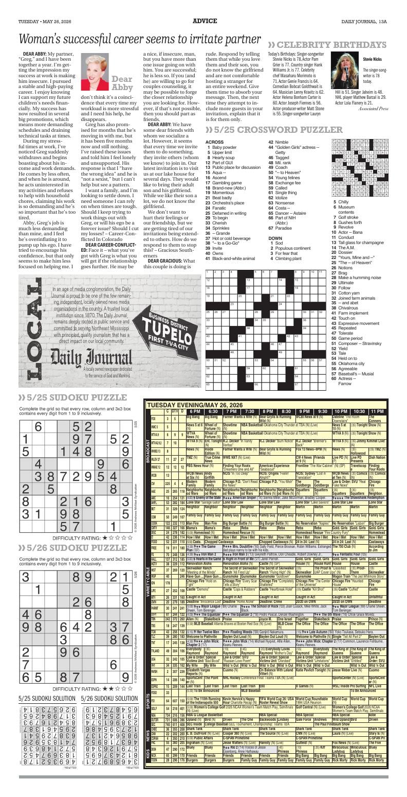 Page A13 | Daily Journal e-Edition | djournal.com