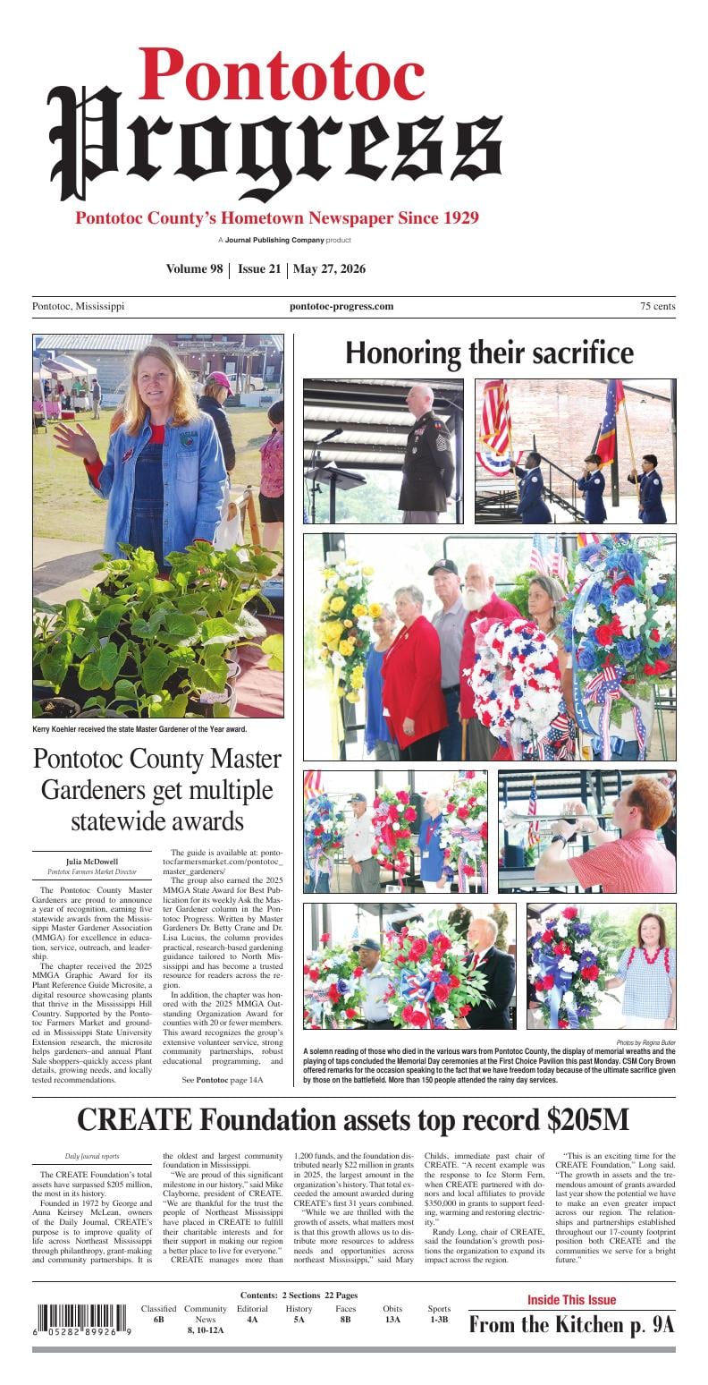 Page A001 | Pontotoc Progress e-Edition | djournal.com