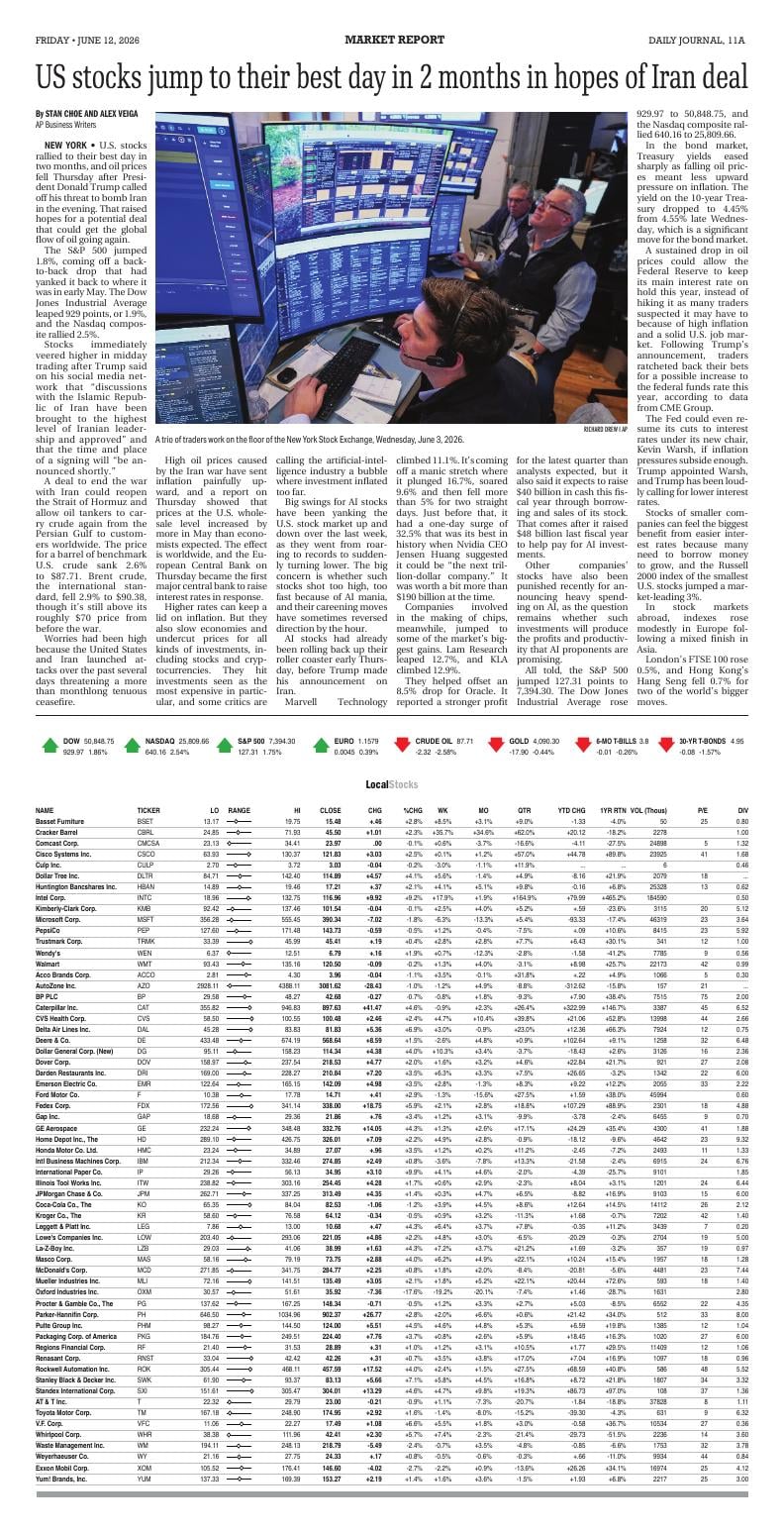 Page A11 | Daily Journal e-Edition | djournal.com