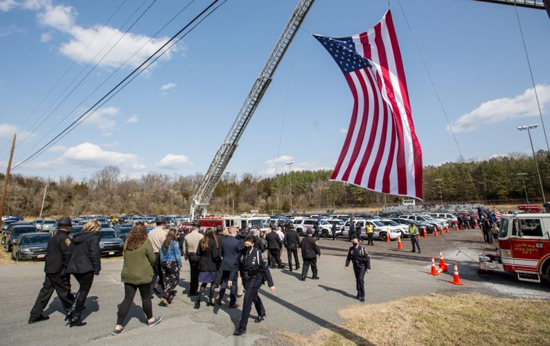 Slain Stanley Police Officer Winum Honored At Service | Photo ...