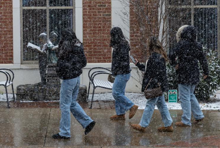 Storm makes for treacherous travel as snow and ice track through the ...