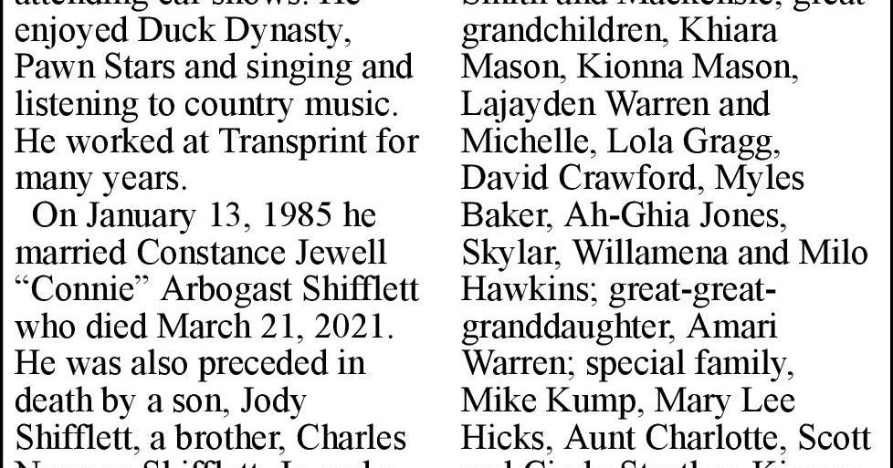 Phillip Wayne Shifflett | Obituaries | dnronline.com