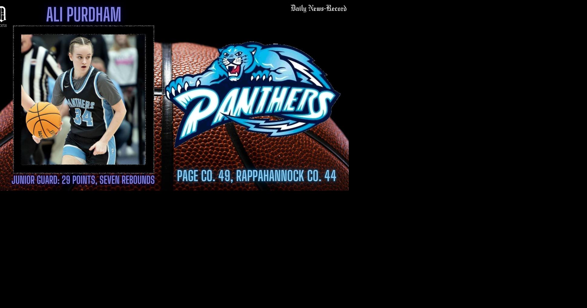 Purdham shines for Panthers in road win | High School | dnronline.com
