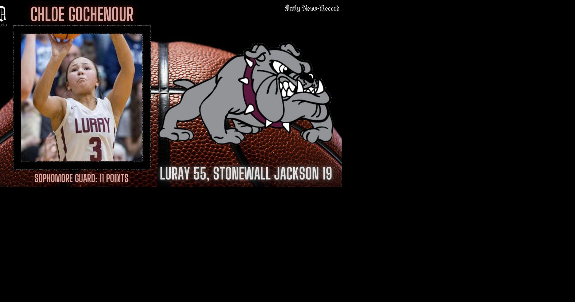 Benson shines for Luray in blowout of Stonewall | High School ...