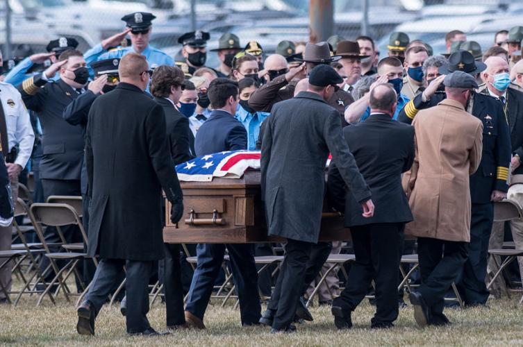 Slain Stanley Police Officer Winum Honored At Service | Photo ...