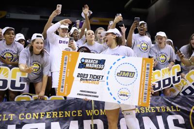 JMU Now Awaiting Selection Sunday After SBC Title | James Madison ...