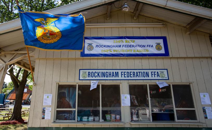 FFA Food Booth Serving Student-Raised Steak Burgers | Rockingham County ...