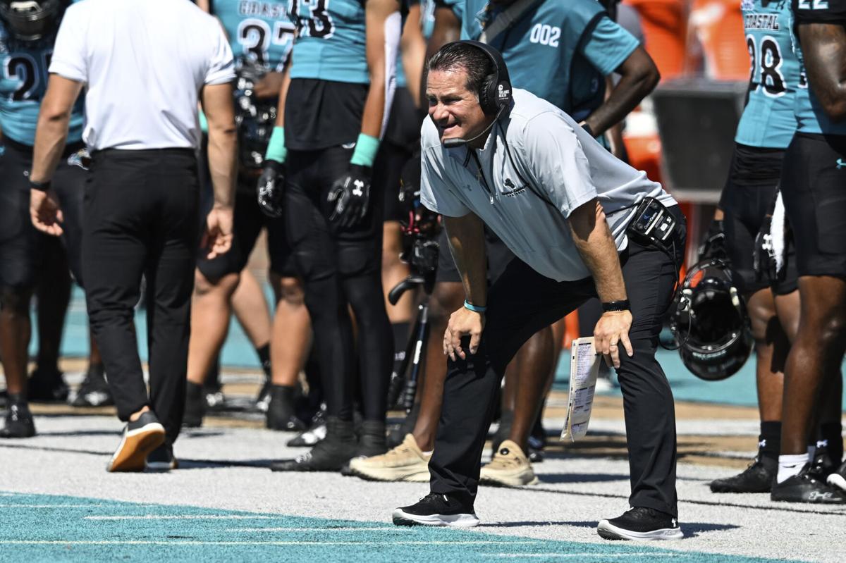 Coastal Carolina to unveil 'fun, wide-open' air raid offense against ...