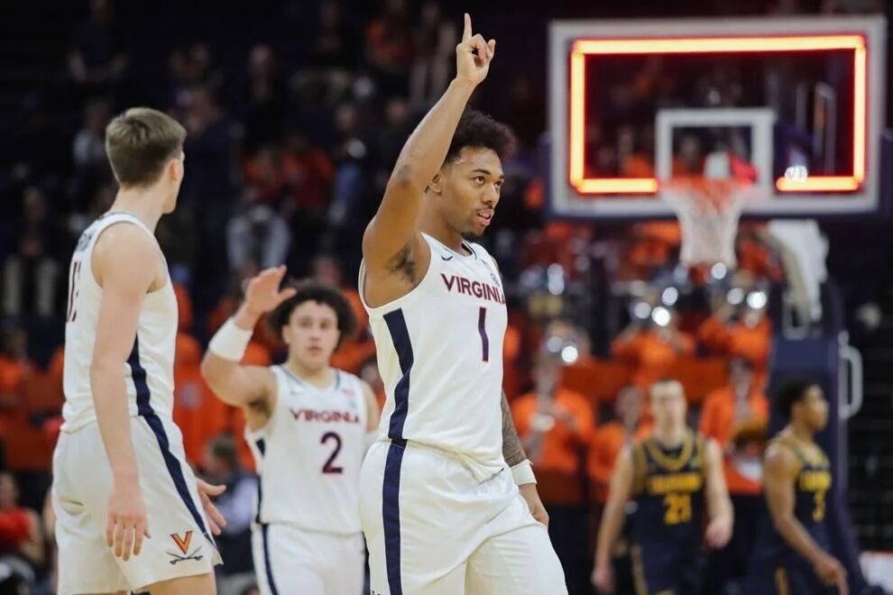 No. 23 Virginia blows past Cal behind Malik Thomas' 20 points | College ...