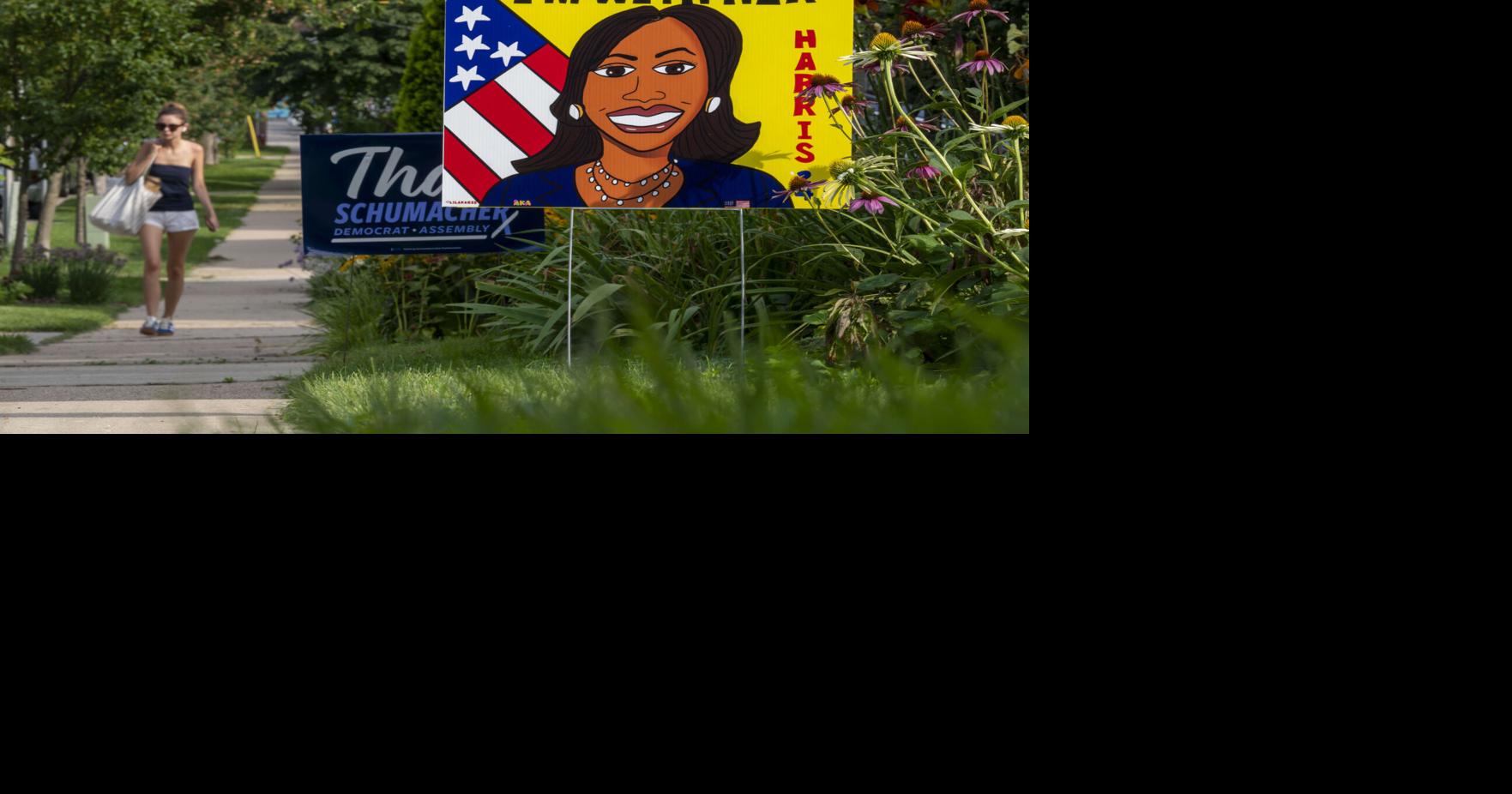 Some Harris supporters say their yard signs are being stolen | Crime ...