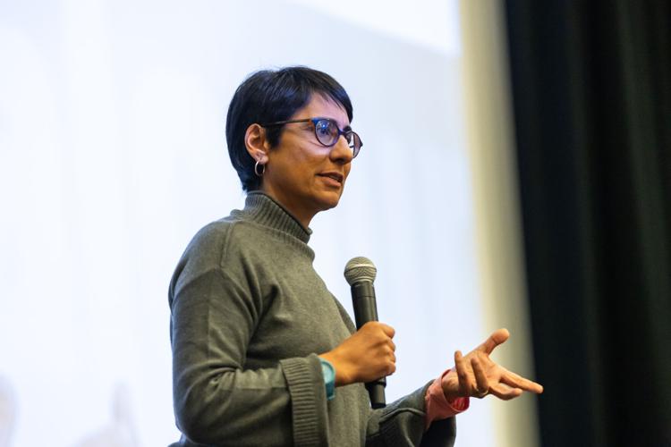 Irshad Manji speaks at Bridgewater College on bridging ideological gaps ...