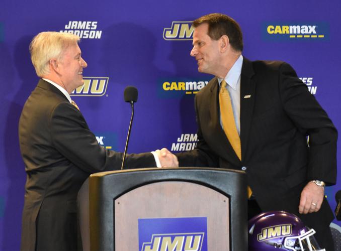 Cignetti Introduced As Eighth Football Coach In JMU History | Photo ...