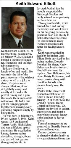Keith Edward Elliott | Obituaries | dnronline.com