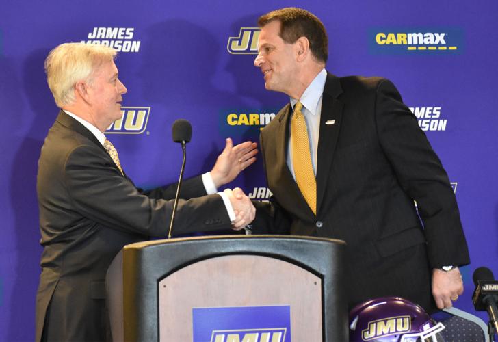 Cignetti Introduced As Eighth Football Coach In JMU History | Photo ...