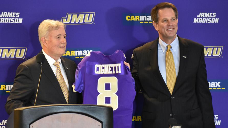 Cignetti Introduced As Eighth Football Coach In JMU History | Photo ...