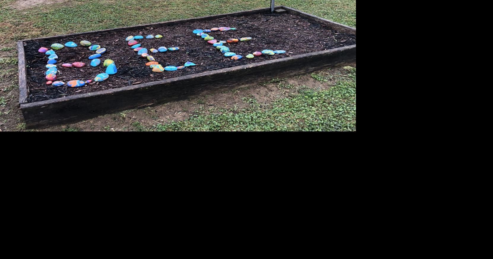 New Garden Beds Remind Linville-Edom Students To 'Bee Kind' | Dnronline ...