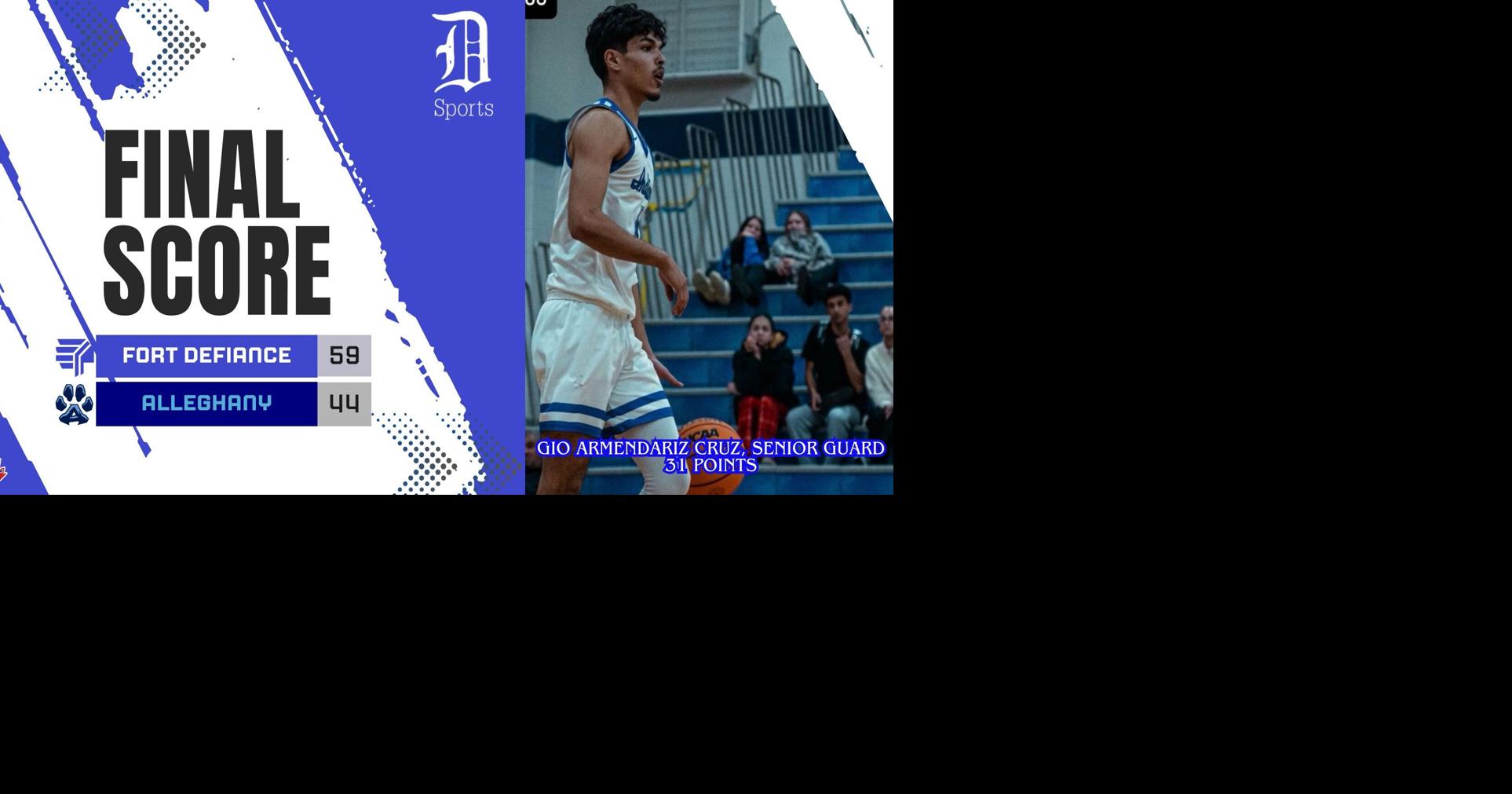 Gio Armendariz Cruz scores 31, Indians earn big win over Alleghany ...