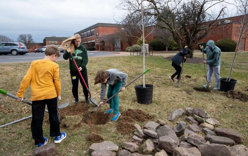 Keister, JMU Students Plant Trees Together | News | dnronline.com