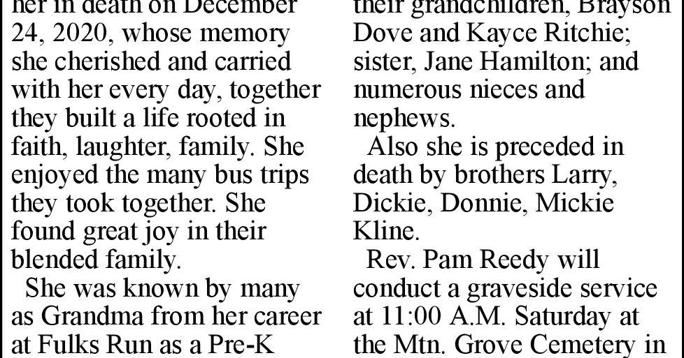 Andrea Sharon Ritchie | Obituaries | dnronline.com