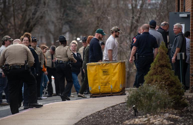 Community Helps Unload Donations From Annual Brent Berry Food Drive ...