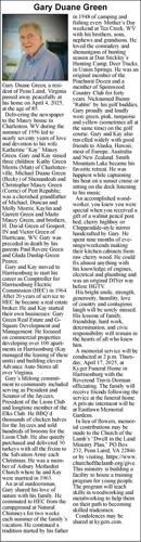 Gary Duane Green | Obituaries | dnronline.com