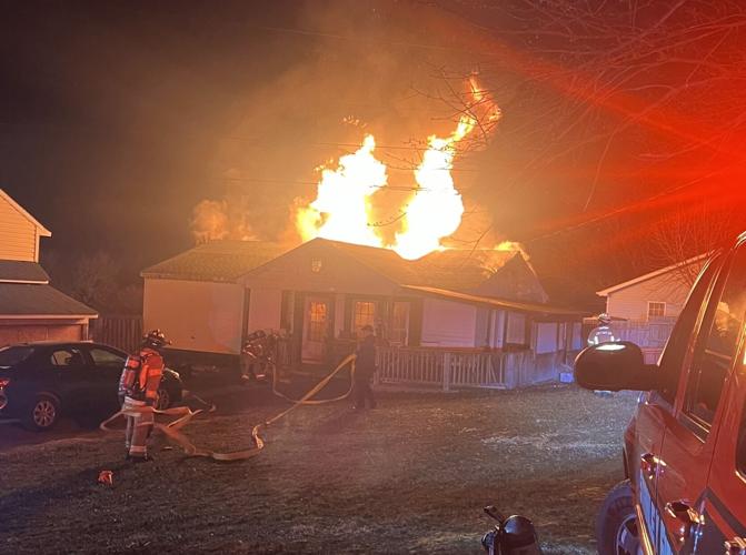 Fire destroys home in Stanley on Sunday morning, no injuries reported ...