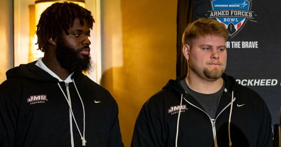 JMU Offensive Line Has Pieces To Succeed In 2024 | James Madison | dnronline.com
