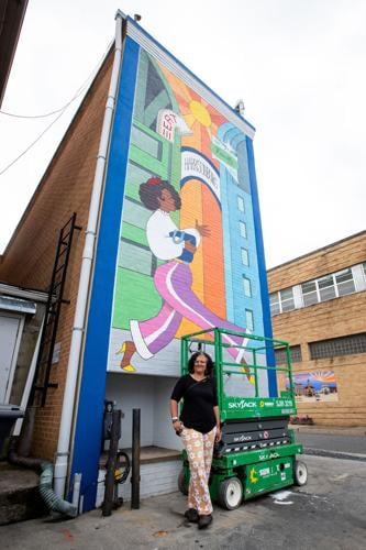 Artist Brings More Color To Downtown Harrisonburg | News | dnronline.com