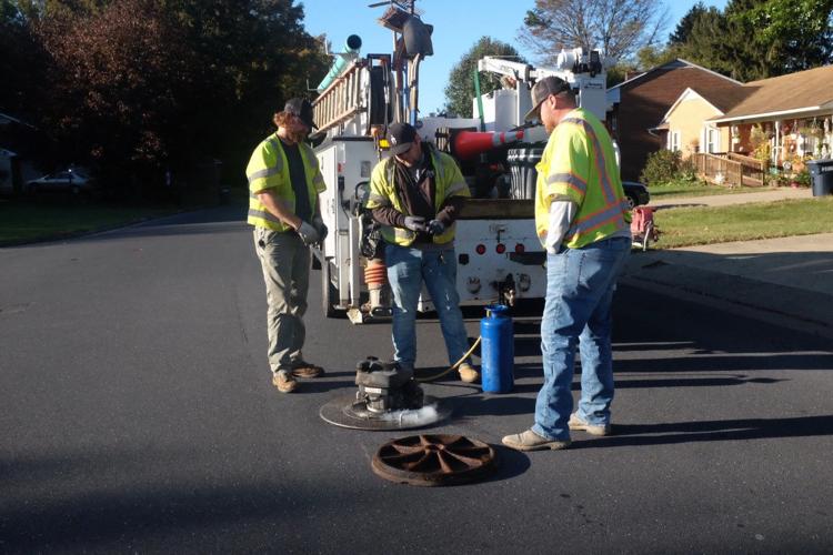 Up In Smoke: City Workers Test Sewer Lines For Defects | Dnronline ...
