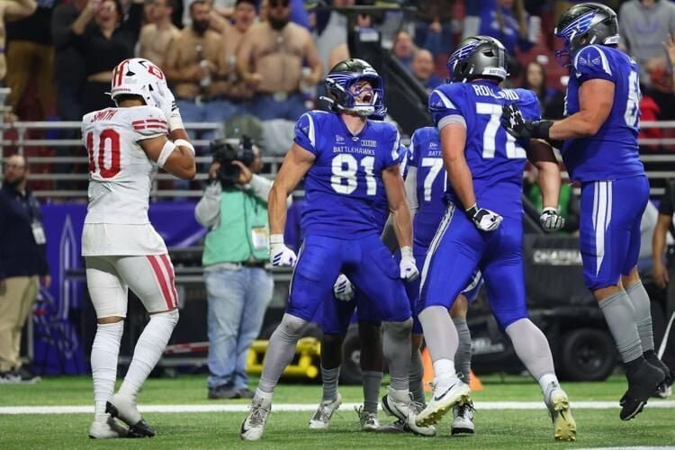 Former Virginia TE Tyler Neville 'thankful' for All-UFL season with St ...