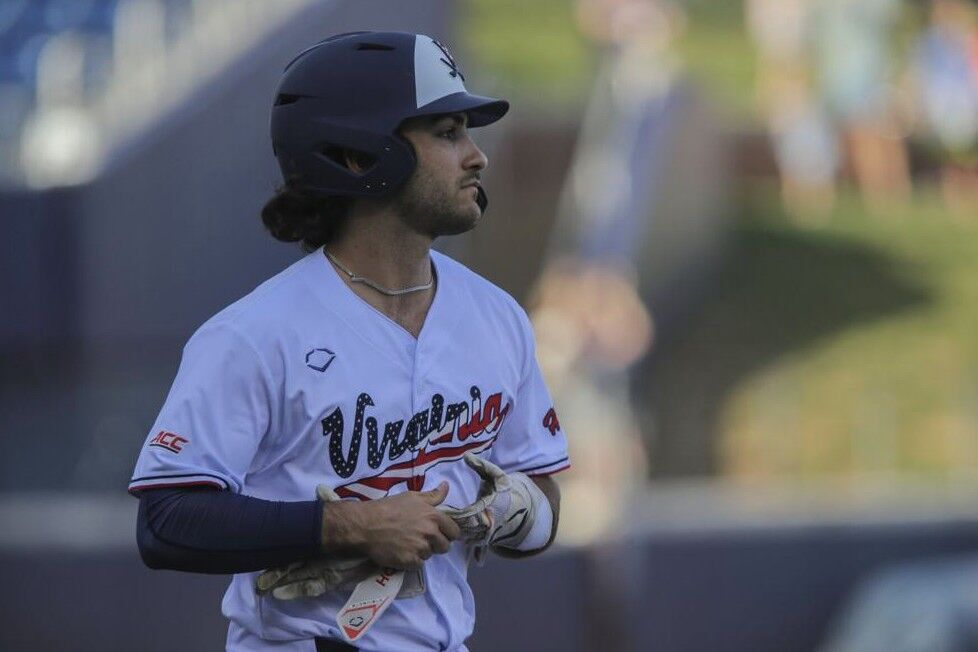 Virginia 3B Noah Murray is happy to be home at Disharoon Park | College ...