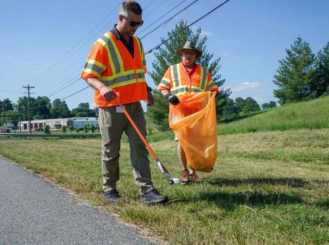 Local Leaders Participate In VDOT Trash Cleanup Event | Rockingham ...