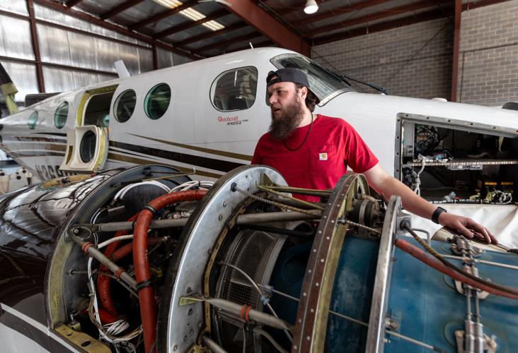 Aircraft maintenance garage keeps local planes in the air ...